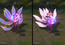 Elderwood Ahri Chroma skin - League of Legends skin