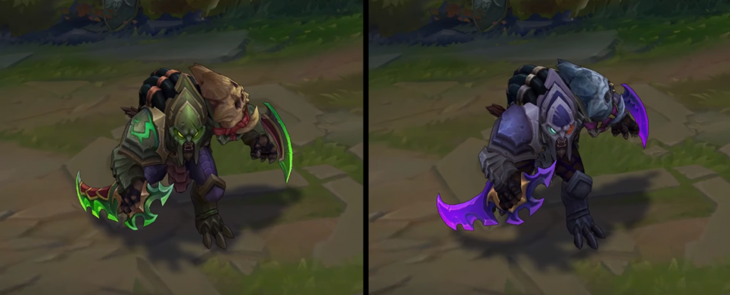 Headhunter Rengar Chroma | League of Legends Skin