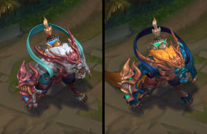 Lunar Guardian Warwick Chroma | League of Legends Skin