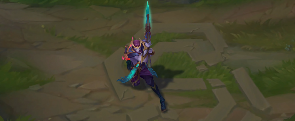 Nightbringer Aphelios - League of Legends skin - LoL Skin