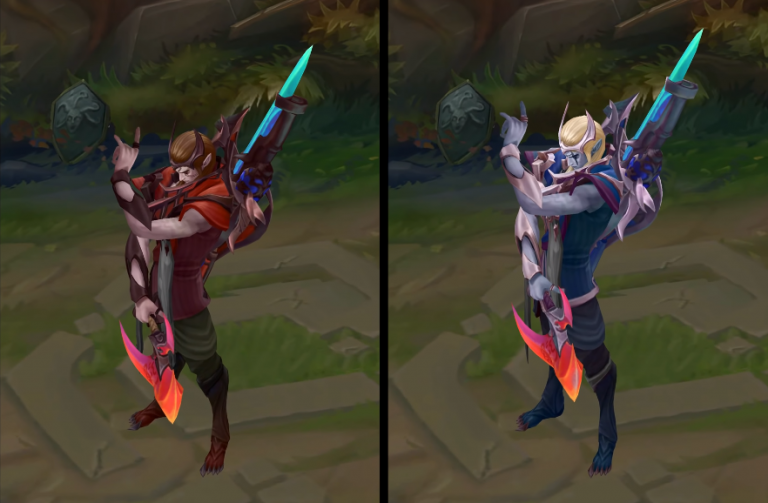 Nightbringer Aphelios Chroma skin - League of Legends skin