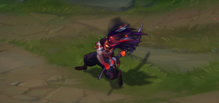Nightbringer Yasuo Chroma skin - League of Legends skin