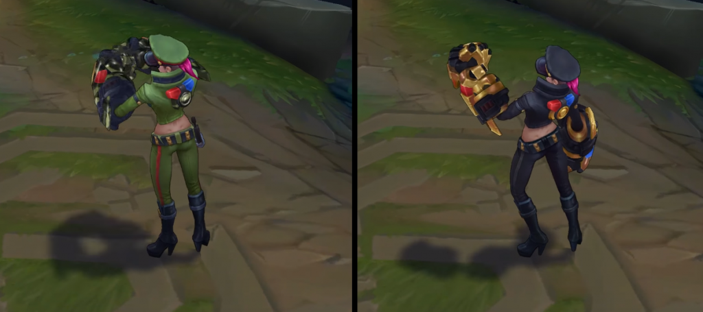 Officer Vi Chroma skin - League of Legends skin info