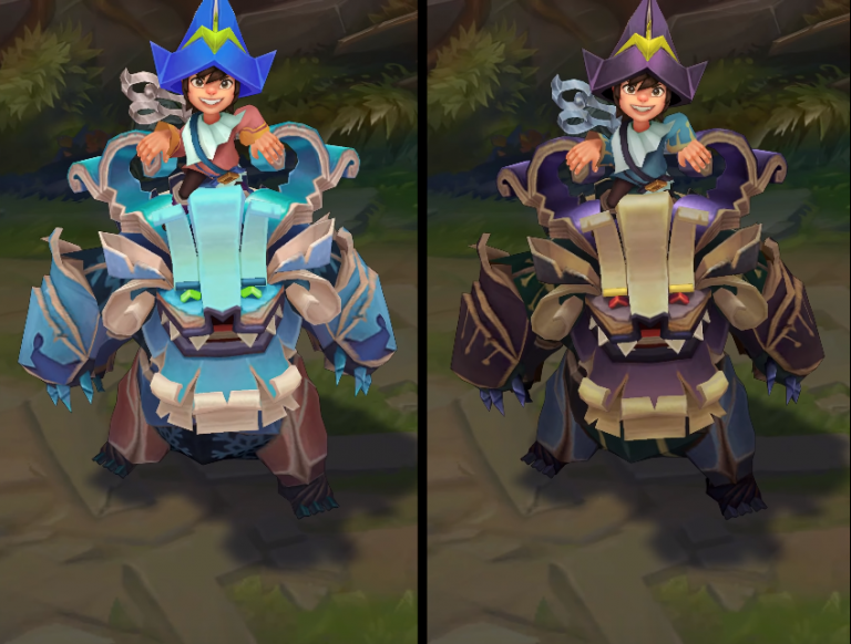 Papercraft Nunu Chroma | League of Legends Skin