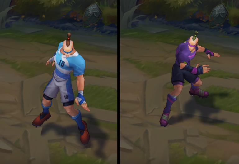 Playmaker Lee Sin Chroma skin - League of Legends skin