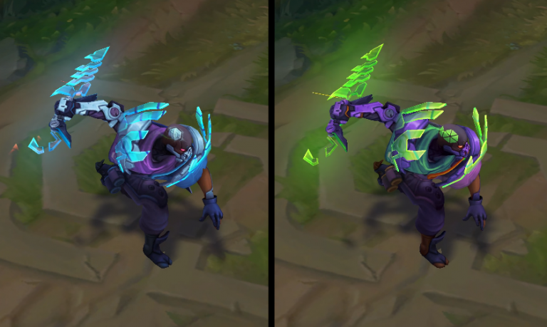PROJECT Pyke Chroma skin - League of Legends skin