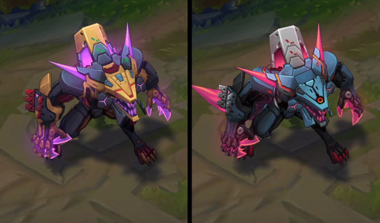 PROJECT Warwick Chroma skin - League of Legends skin