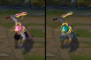 Sand Wraith Pyke Chroma skin - League of Legends skin
