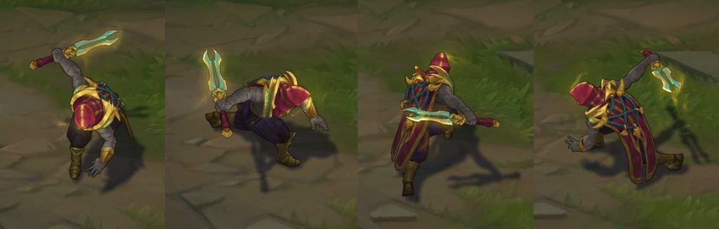 Sand Wraith Pyke - League of Legends skin - LoL Skin