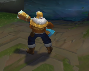 Snow Day Graves Chroma | League of Legends Skin