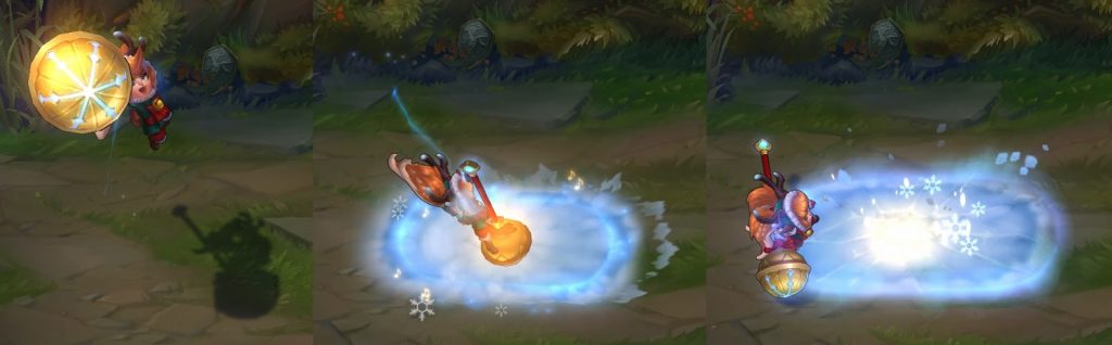 Snow Fawn Poppy - League of Legends skin - LoL Skin