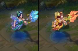 Splendid Staff Nami Chroma | League of Legends Skin
