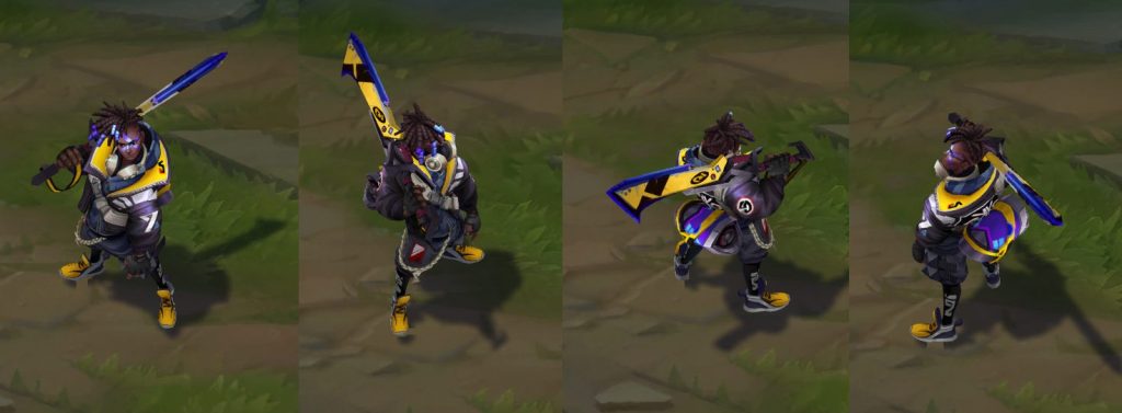 True Damage Ekko - League of Legends skin - LoL Skin