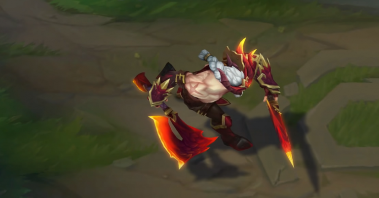 Dragonslayer Olaf - League of Legends skin - LoL Skin
