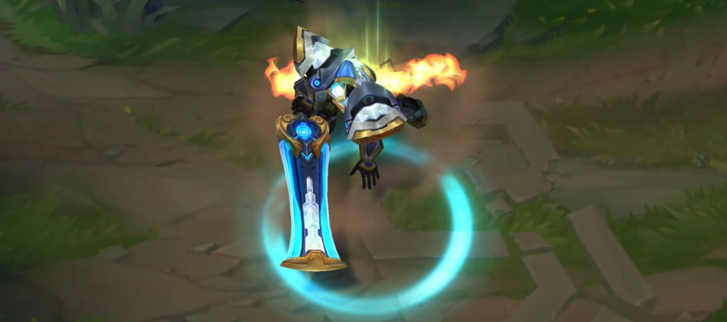 Mecha Kingdoms Garen - League of Legends skin - LoL Skin