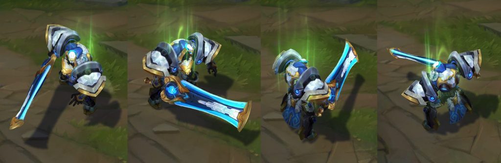 Mecha Kingdoms Garen - League of Legends skin - LoL Skin
