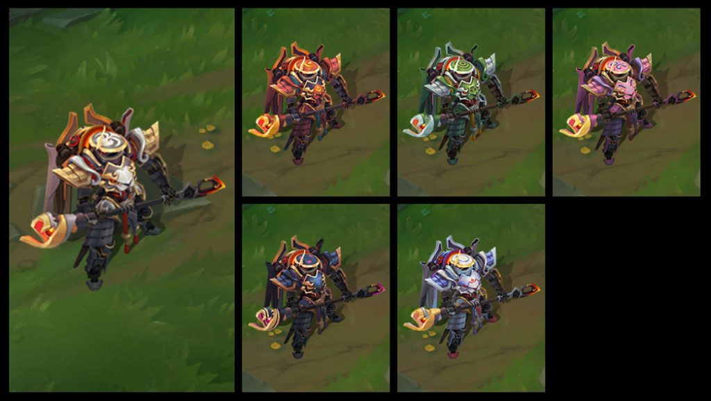 Mecha Kingdoms Jax Chroma skin - League of Legends skin
