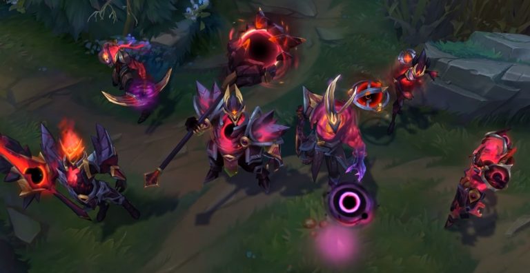 Dark Star Varus Chroma skin - League of Legends skin