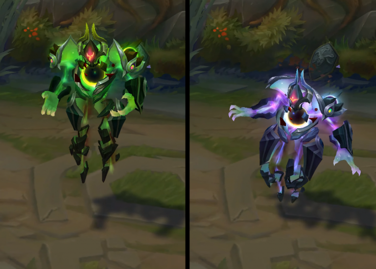 Dark Star Xerath Chroma skin - League of Legends skin