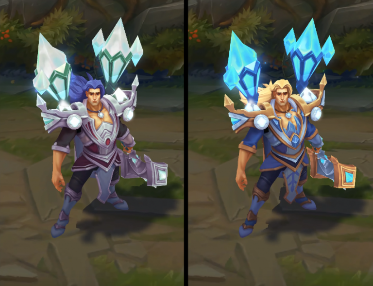 Taric Luminshield Chroma skin - League of Legends skin